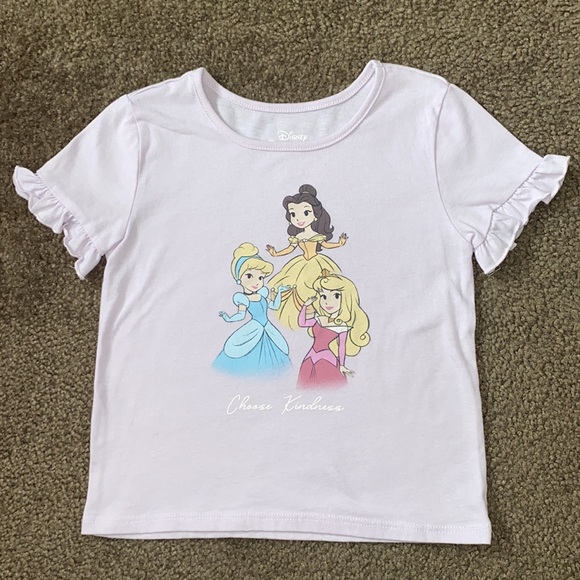 Disney | Shirts & Tops | Disney Princess Girls Choose Kindness Shirt 6 ...